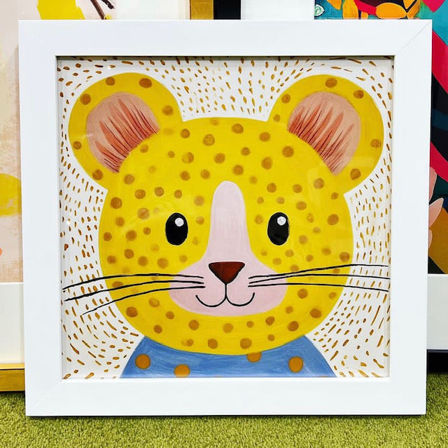 Yellow Spotty Mouse – The Picture Box