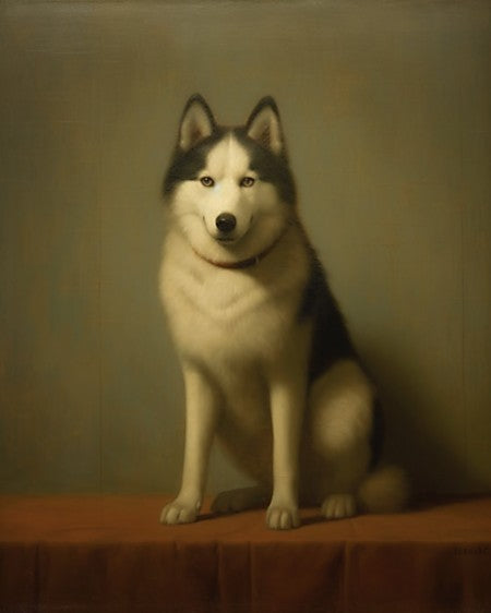 Husky - Art Print – The Picture Box