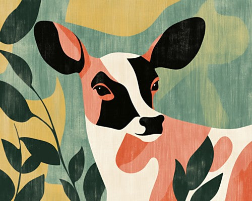 Sage Cow Art Print – The Picture Box