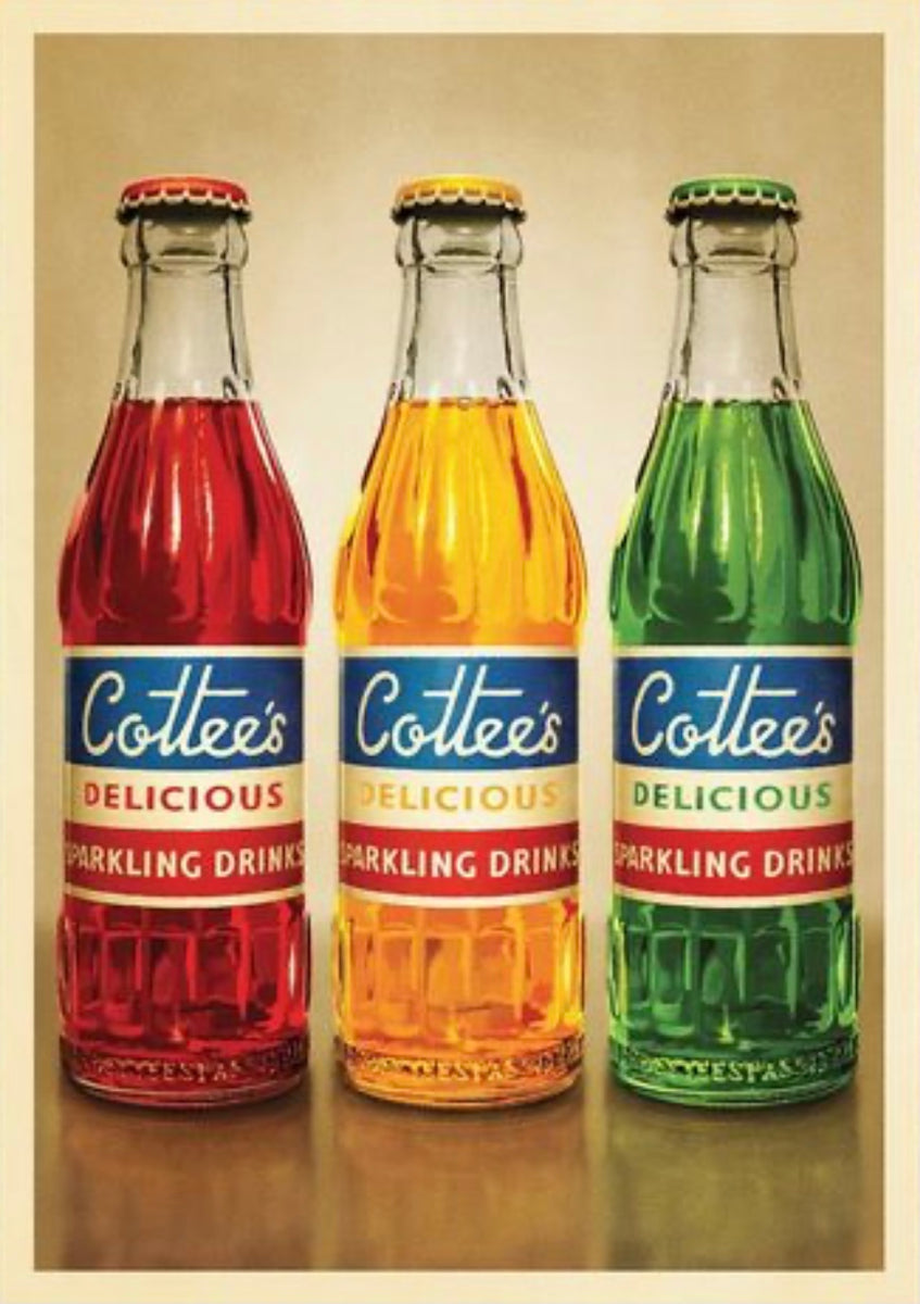 Cottees Cordial Art Print – The Picture Box