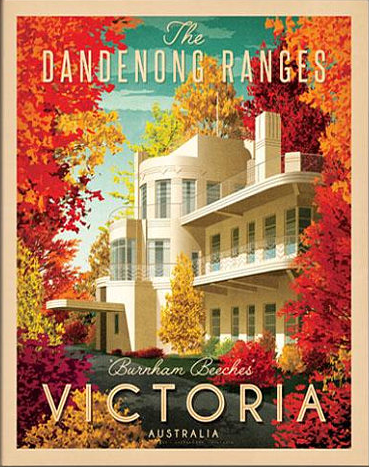 Burnham Beeches Dandenong Ranges Art Print – The Picture Box